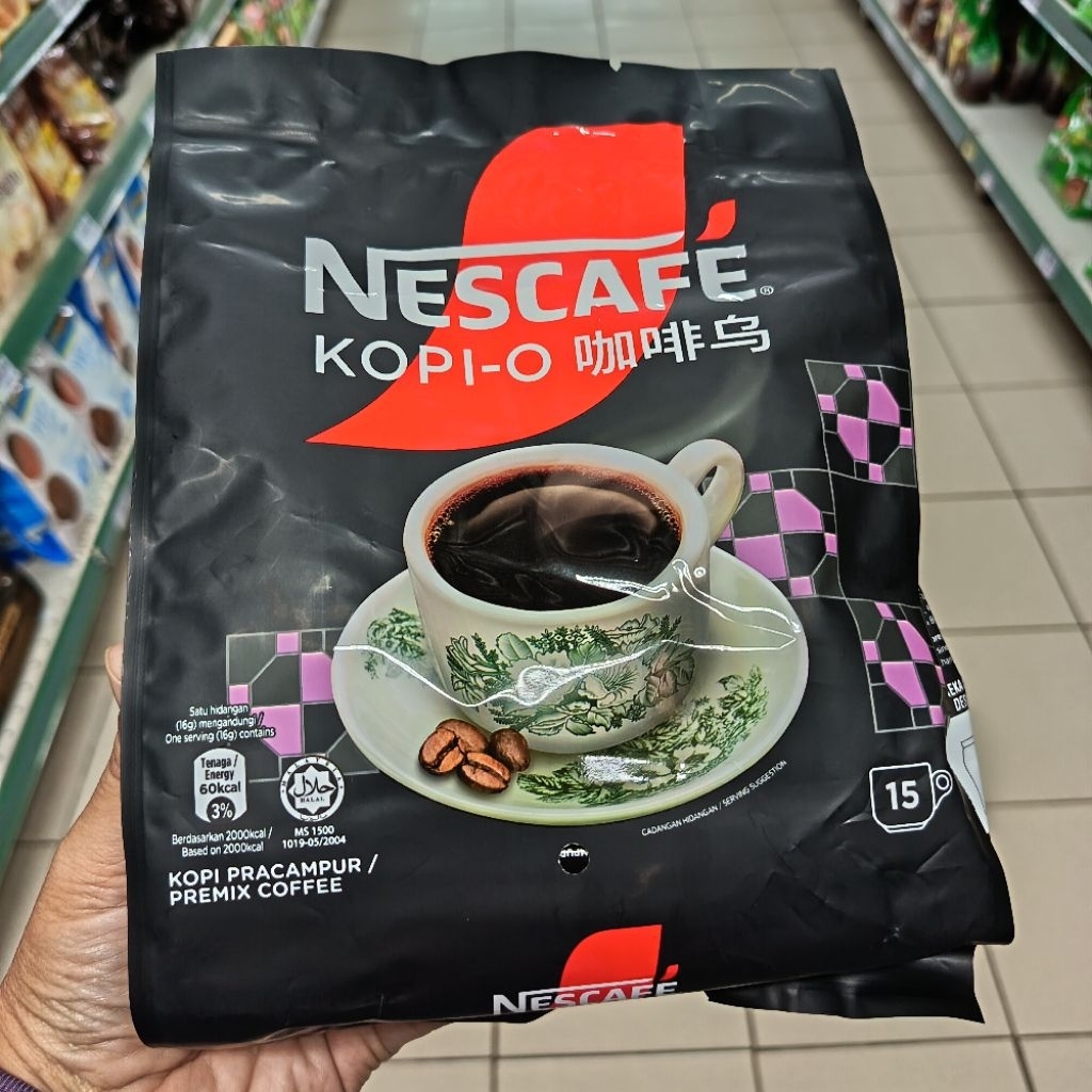 Nescafe Kopi O 2 in 1 - 25 sachet | Shopee Malaysia
