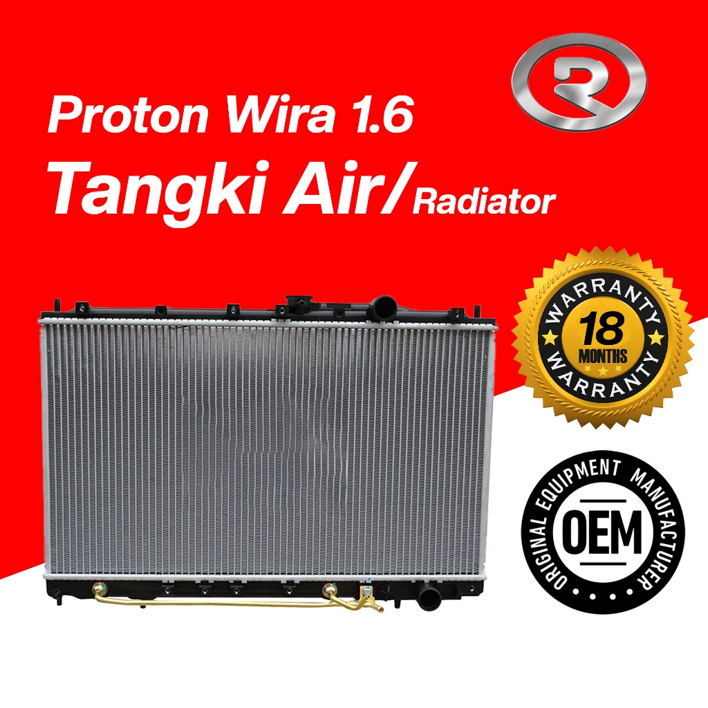 Proton Wira 1.6 / Perdana V6 Radiator (Radicore OEM) MT & AT | Brand ...