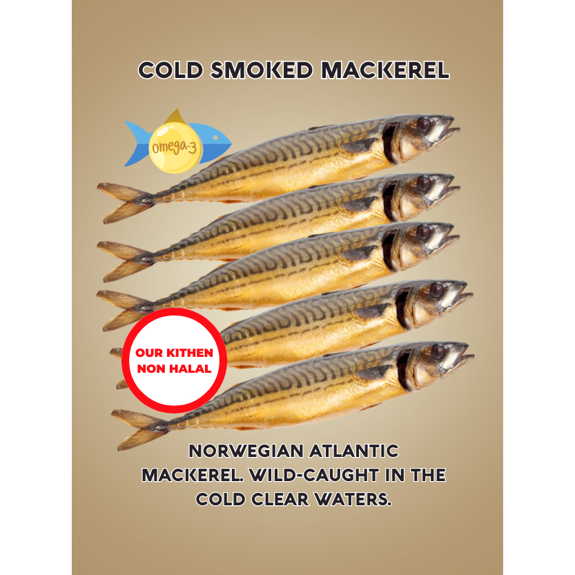 Cold Smoked Mackerel, Russian style smoked fish | Shopee Malaysia