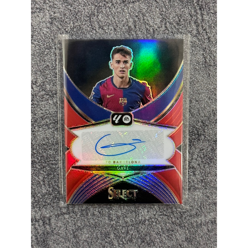 2024-25 Panini Select LaLiga Gavi Autograph FC Barcelona Auto | Shopee ...
