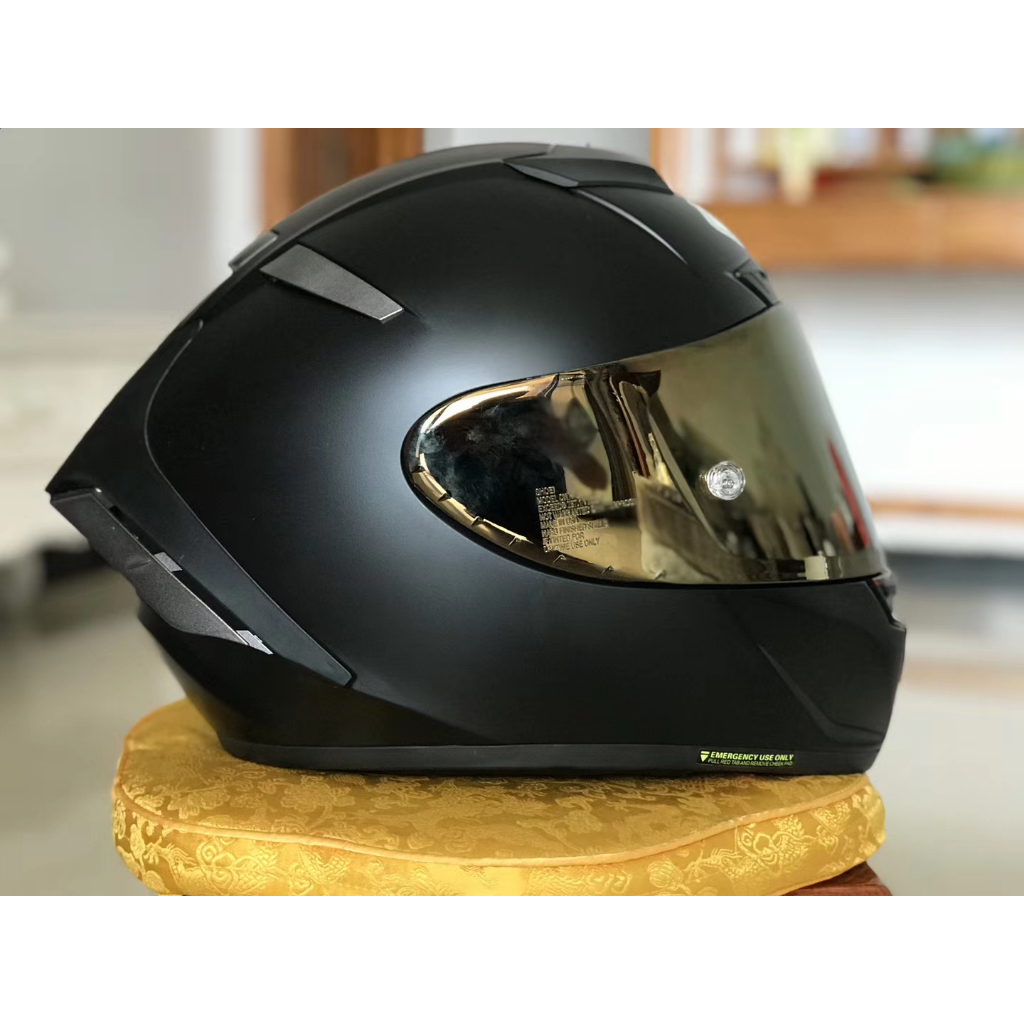 SHOEI X14 Matt Black Matte Anniversary Rider Racing Japan Motorcycle ...