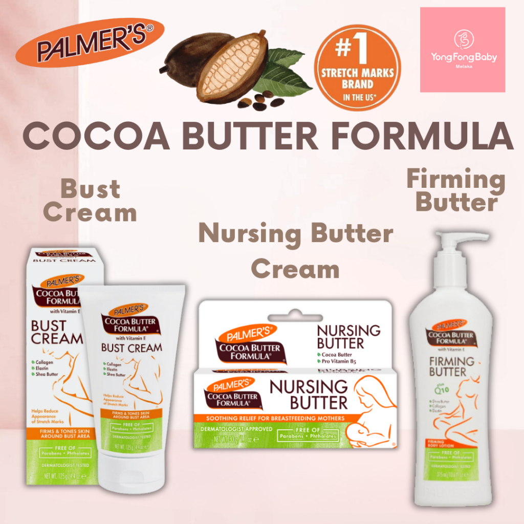 PALMER'S Cocoa Butter Formula (CBF) Nursing Butter Cream (30g) / Bust ...