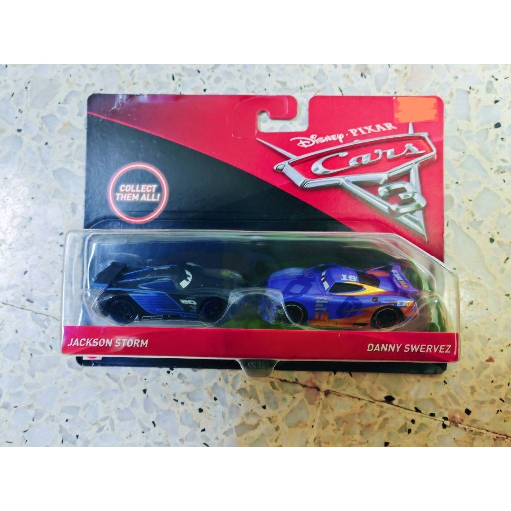 Mattel Disney Pixar Cars Twin - Jackson Storm & Danny Swervez | Shopee ...