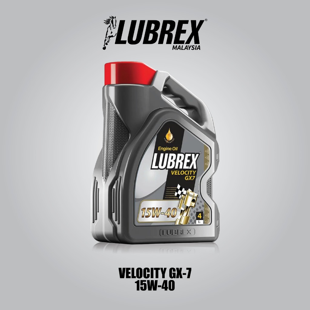 LUBREX 15W-40 MINERAL (4L) | VELOCITY GX7 | Shopee Malaysia