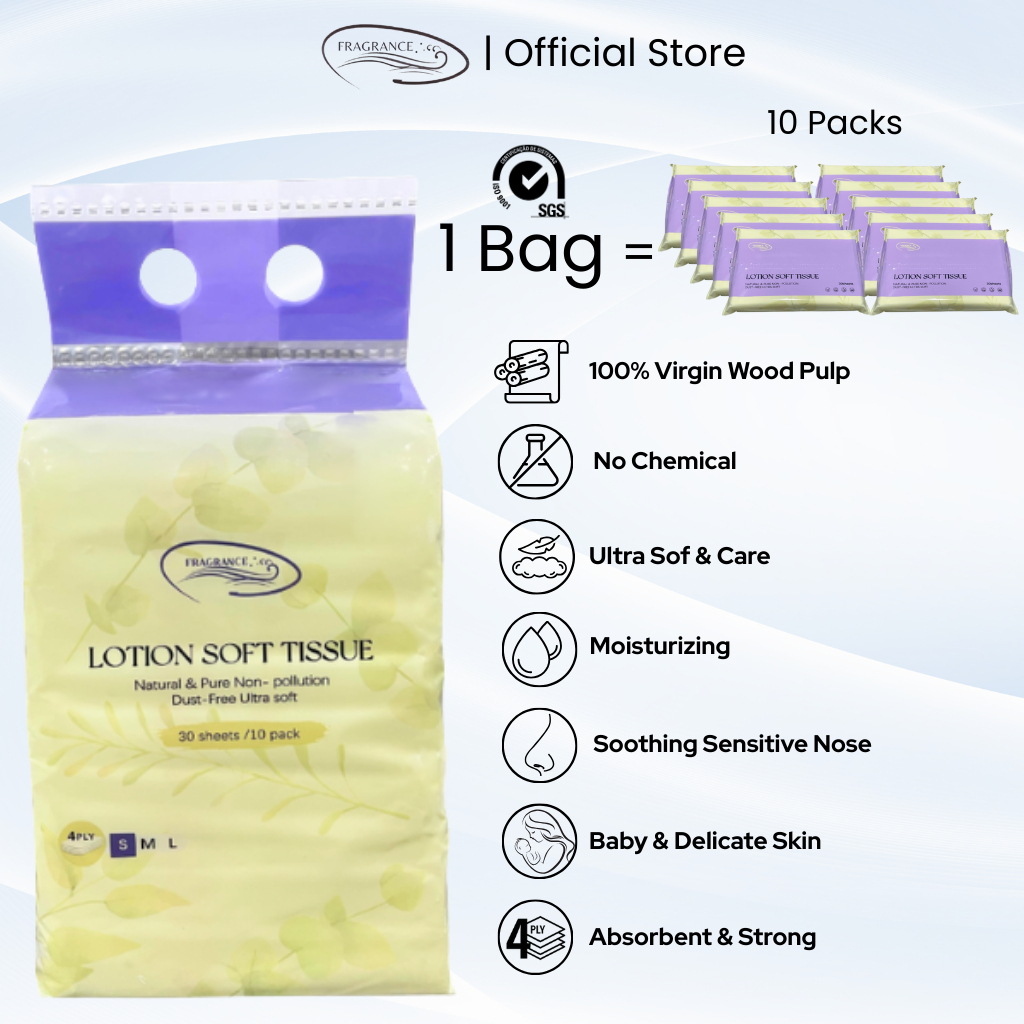 FGC Fragrance Ultra Soft Lotion Tissue | For Baby And Delicate Skin ...