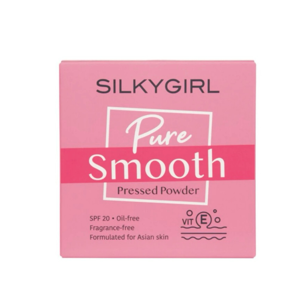 SilkyGirl Pure Smooth Pressed Powder 03 Natural Medium 10g 1’s | Shopee ...