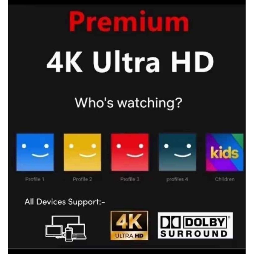 ℕ𝕖𝕥𝕗𝕝𝕚𝕩 Account premium | Shopee Malaysia