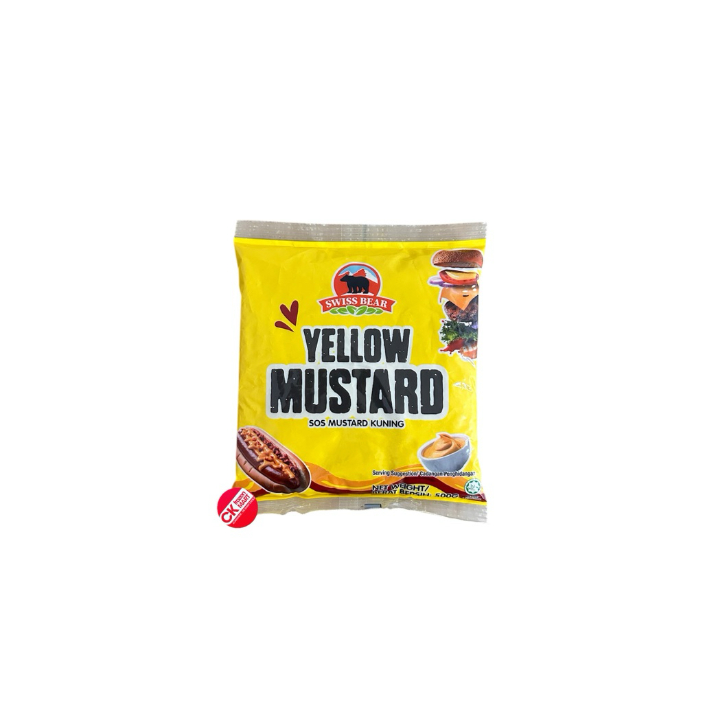 Swiss Bear Yellow Mustard / Sos Yellow Mustard 500g | Shopee Malaysia