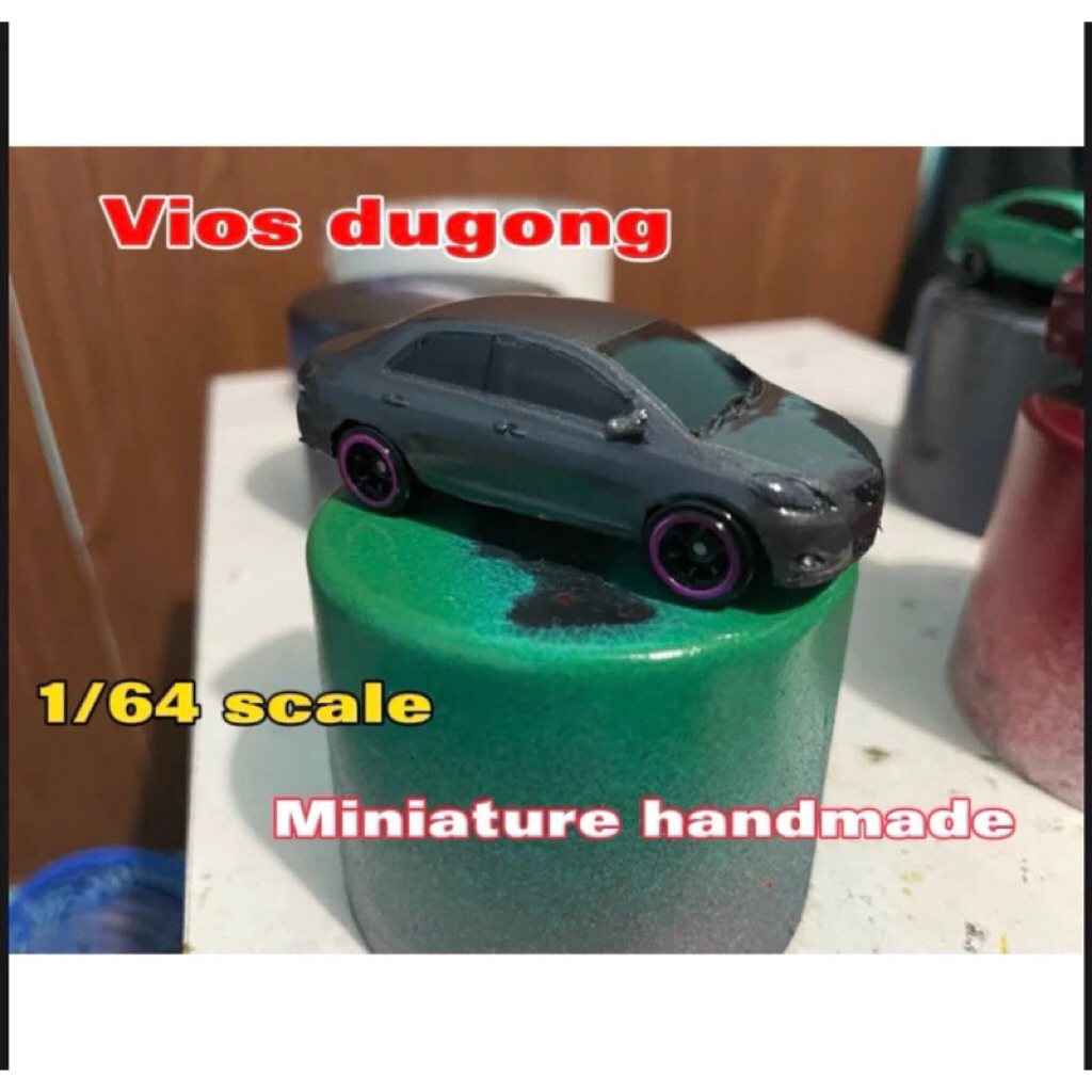 toyota vios dugong miniature handmade perhiasan | Shopee Malaysia