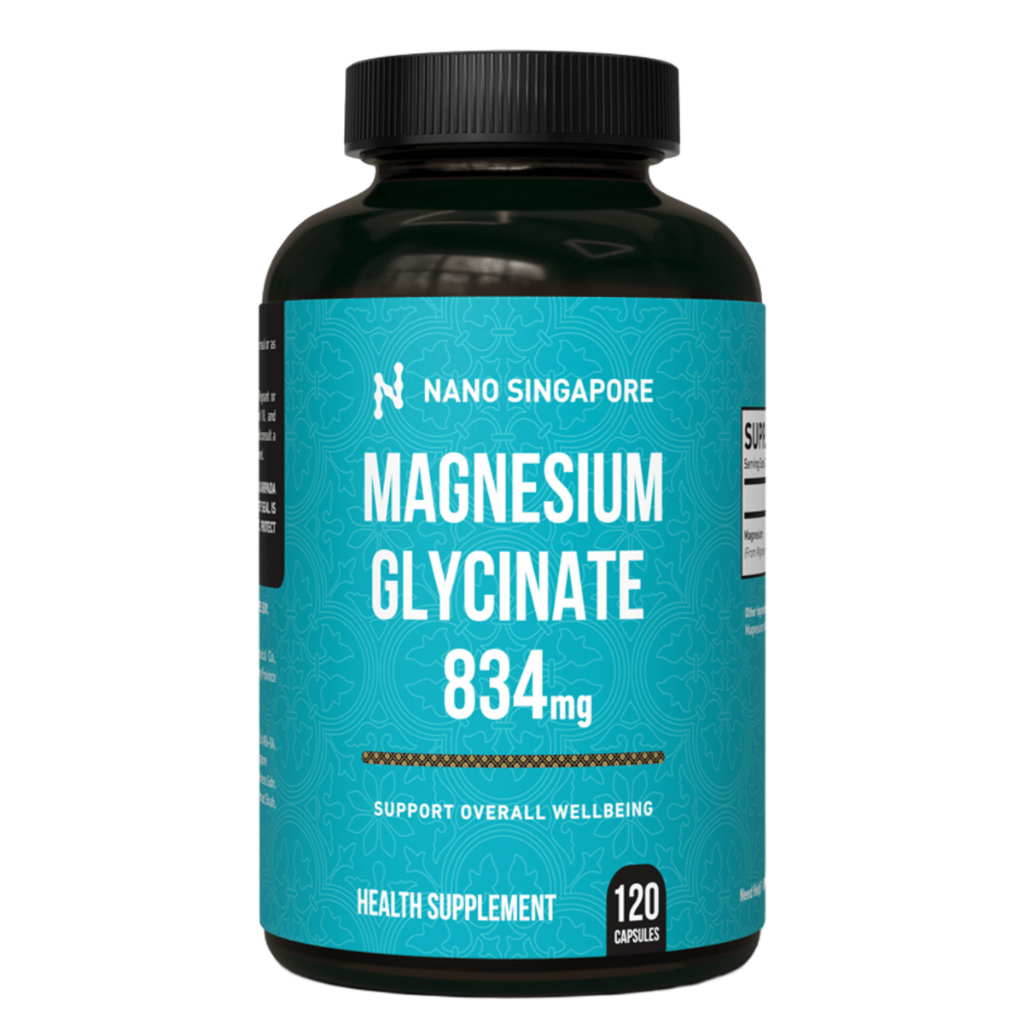 Nano Singapore Magnesium Glycinate 834MG - Improve Sleep Quality ...