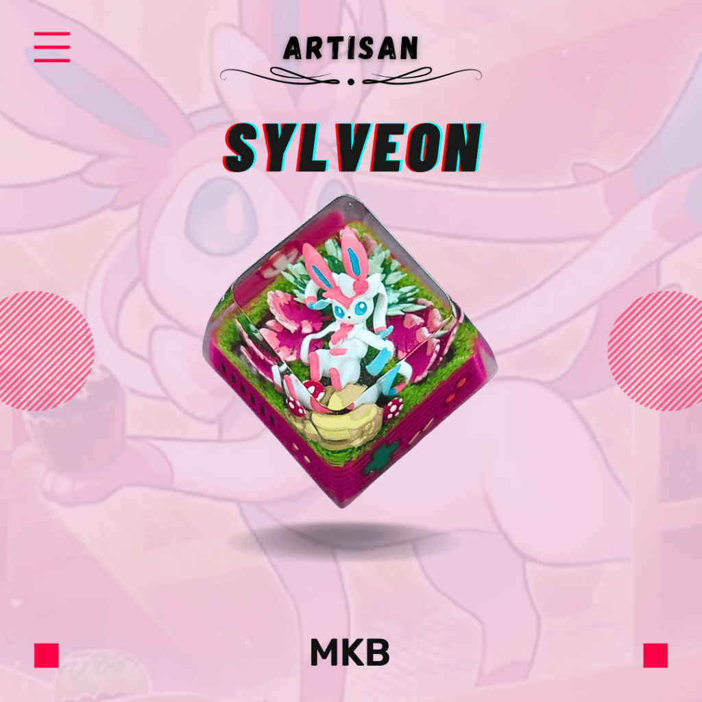 Artisan Pokemon Keycap for Mechanical Gaming Keyboard - Sylveon ...