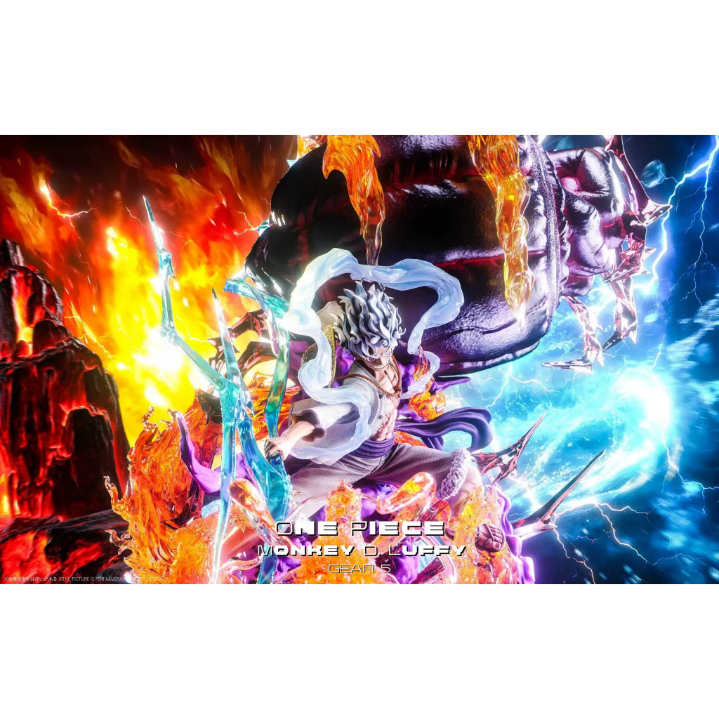 Wu Shuang Studio - Gear Fifth Nika Luffy One Piece Resin Statue GK ...