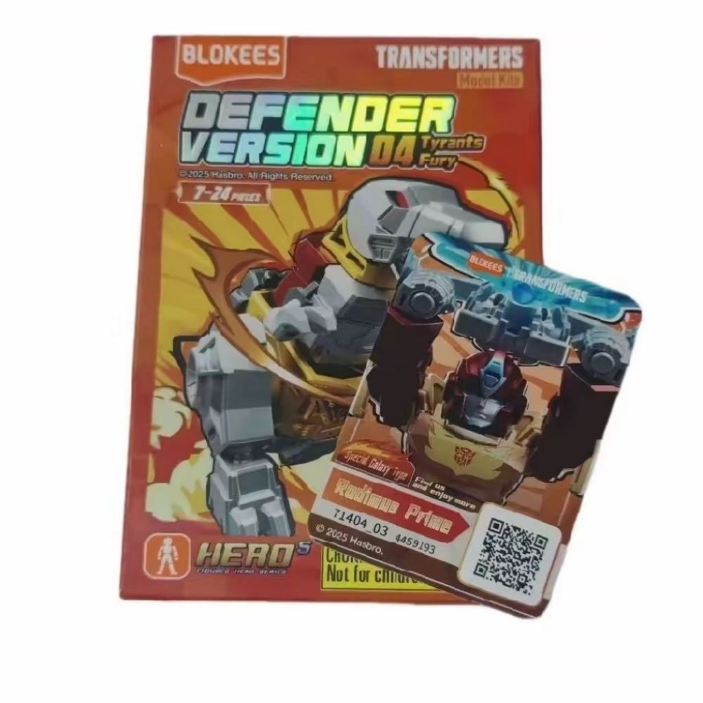 Blokees Galaxy Version Defender 04 Secret Rodimus Prime | Shopee Malaysia