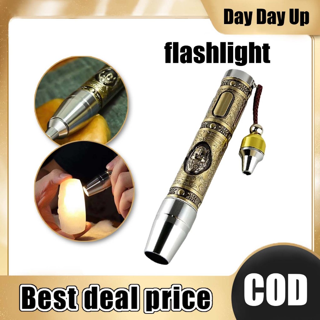 Berkualiti Super-bright powerful Rechargeable flashlight,purple lamp ...
