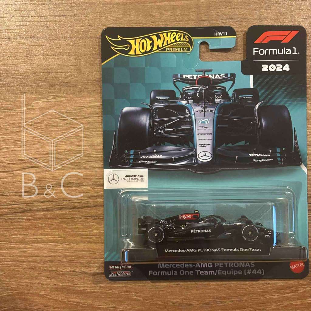 Hotwheels HW Hot Wheels Premium Formula 1 2024 Mercedes-AMG PETRONAS ...