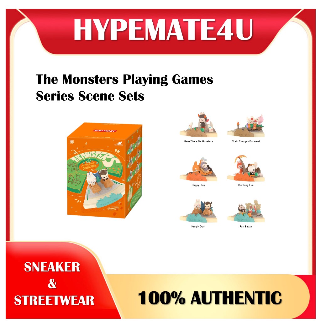 [Ready Stock] The Monsters Playing Games Series Scene Sets (Single ...