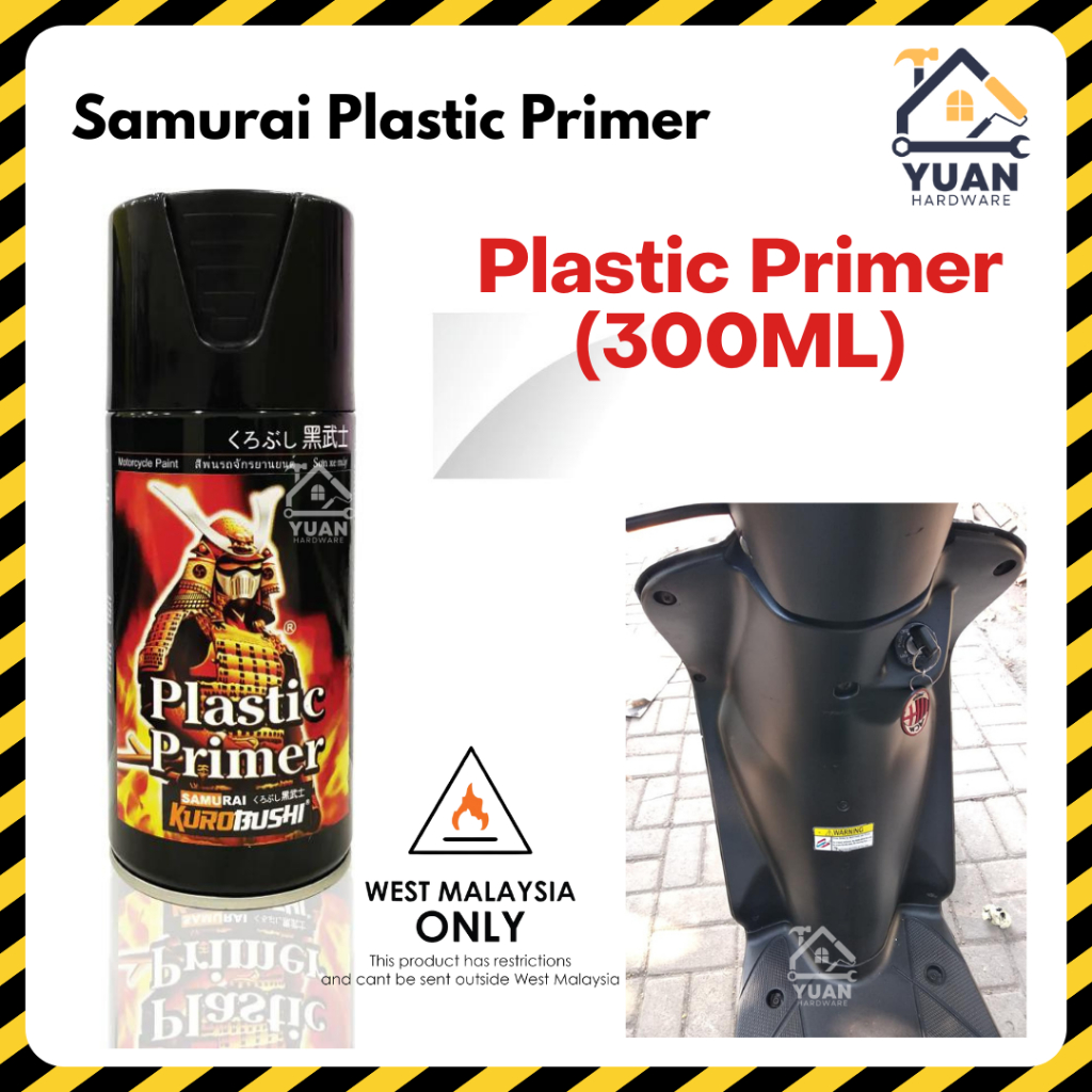 300ML Samurai Spray KPP Plastic Primer | Shopee Malaysia