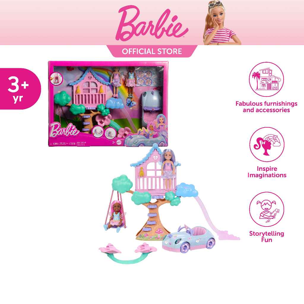 Barbie Sam's Club Chelsea Fairytale Playset (HYT68) | Shopee Malaysia