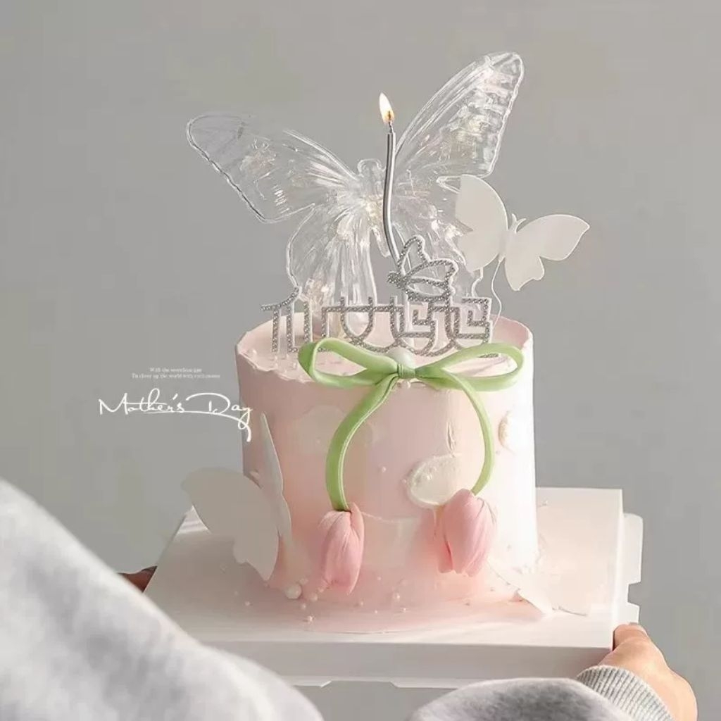 Ready Stock!! Tulip Flower cake Decoration cake Topper | Shopee Malaysia