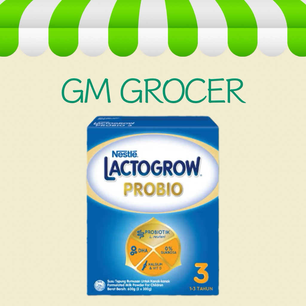 Nestle Lactogrow Probio Step 3 (1-3 Tahun) Milk Powder / Susu Tepung 1 ...