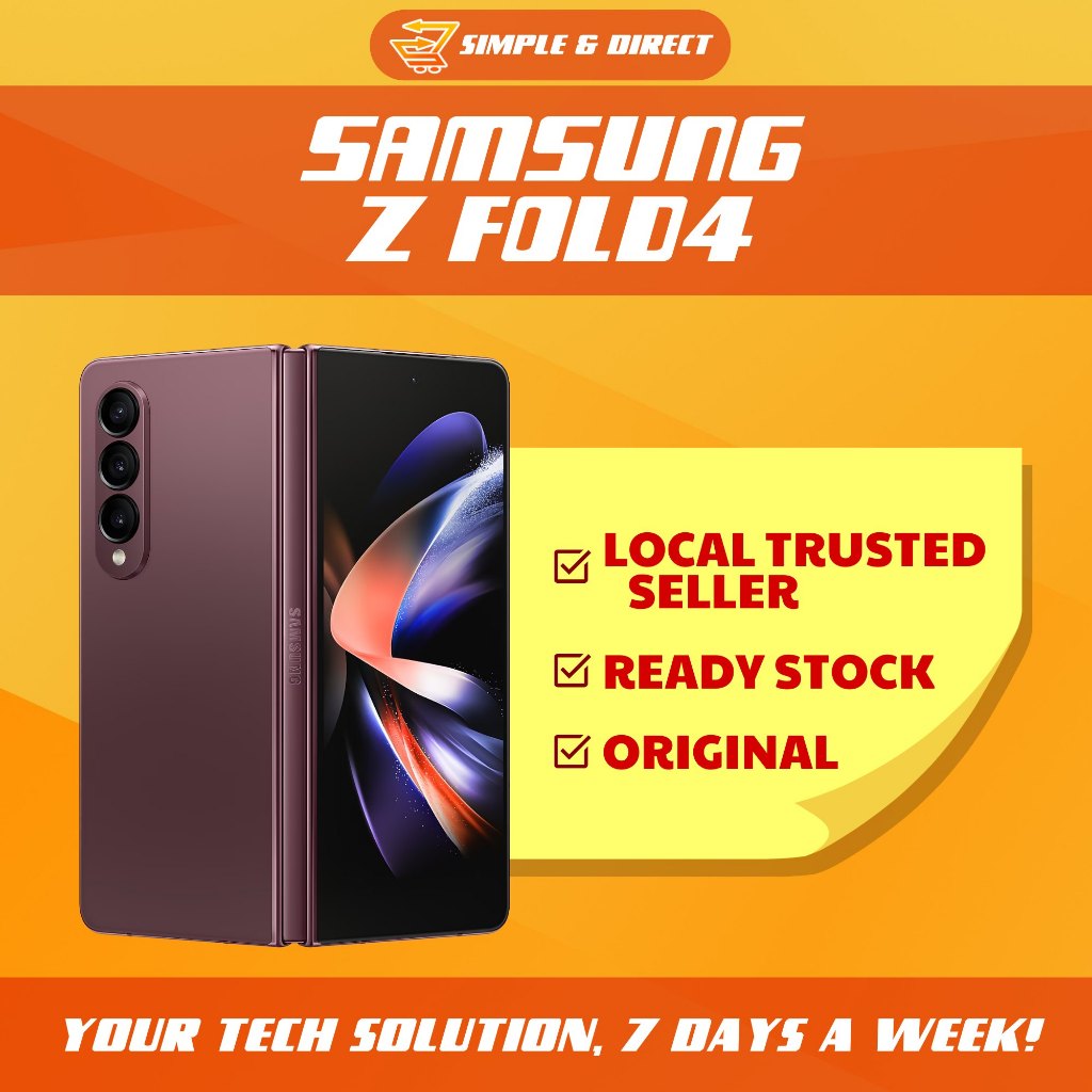 USED SAMSUNG Z FOLD 4 ORIGINAL SECONDHAND | Shopee Malaysia