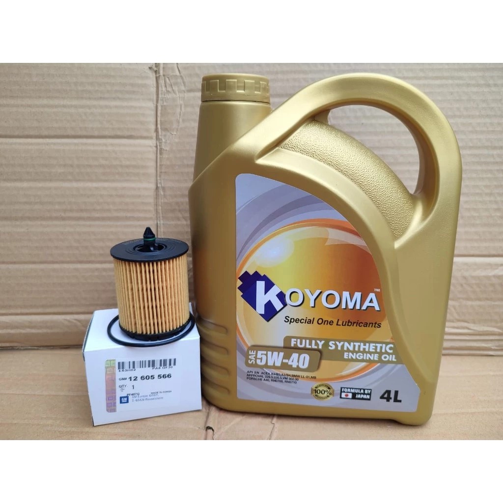 A235IV# CHEVROLET CAPTIVA ( PETROL ENGINE ) OIL FILTER + ENGINE OIL ...