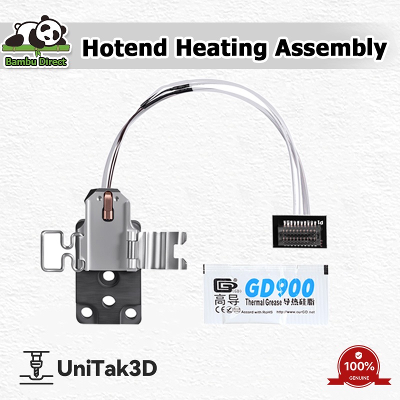 Hotend Heating Assembly Kit for Bambu Lab A1/A1 Mini 3D Printer ...
