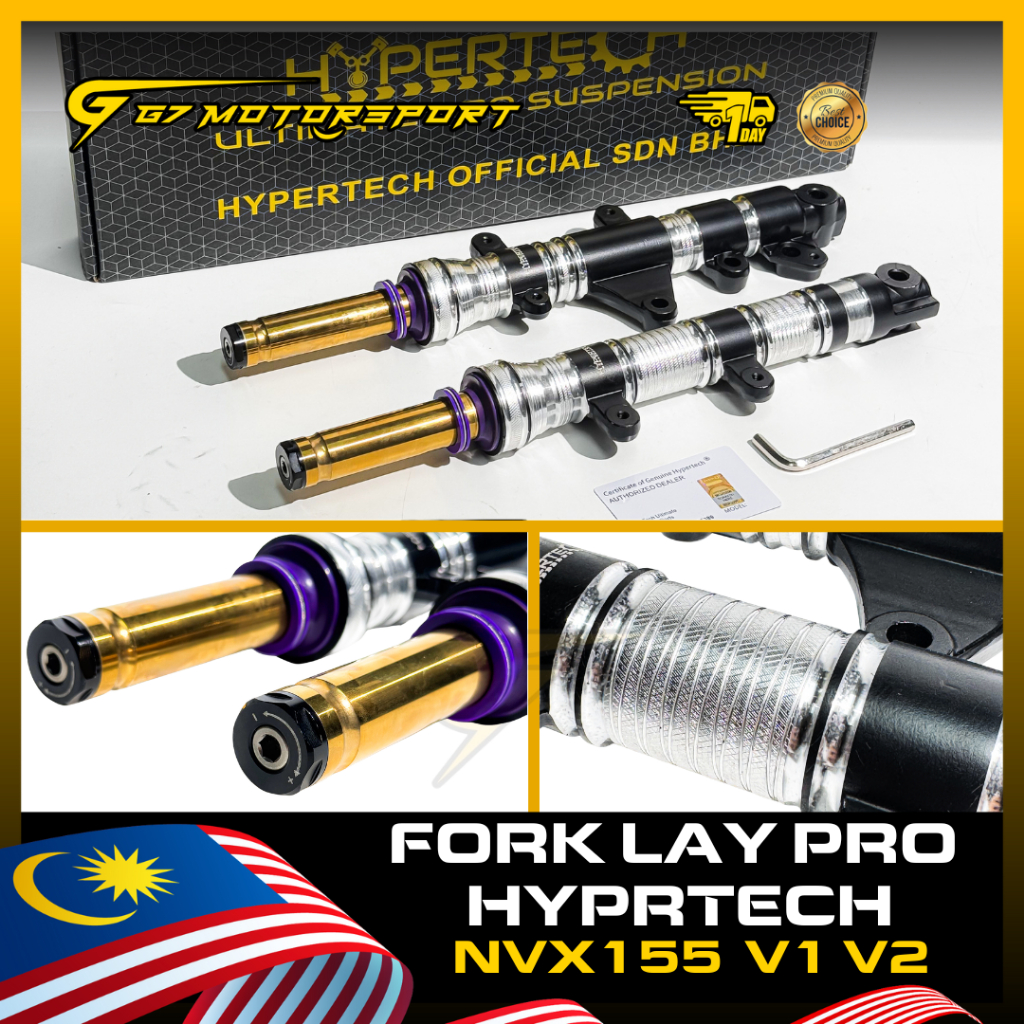 Extra Tebal Fork Lay PRO V3 NVX V1 V2 CNC Lowered 1.5 INCHES HYPERTECH ...