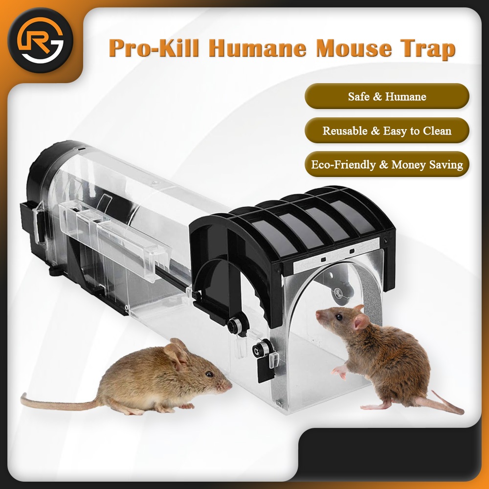 Pro-Kill Humane Mouse Rat Mice Trap No Kill Live Catch Pet Safe Home ...