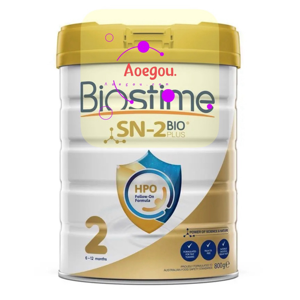 Biostime SN-2 BIO PLUS HPO Follow-On Formula Stage 2 800g | Shopee Malaysia