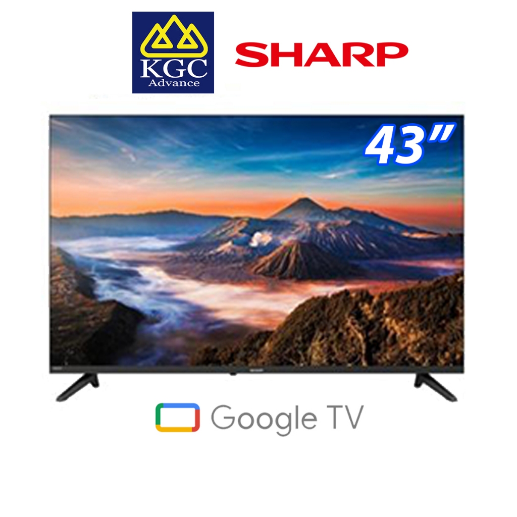 SHARP 43" AQUOS Full HD Google TV 2TC43GH3000X | Shopee Malaysia