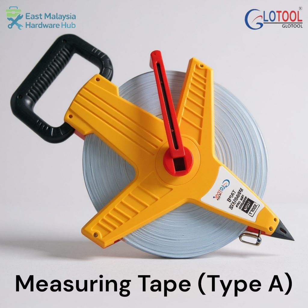 Glotool Measuring Tape Type A, 30m & 50m Professional Steel Tape ...