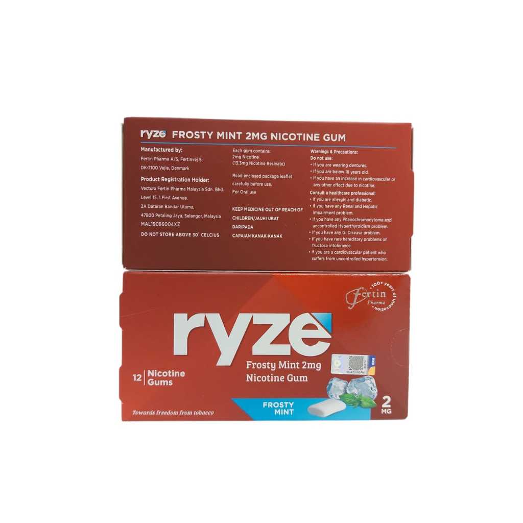 RYZE FROSTY MINT 2MG 12'S | Shopee Malaysia