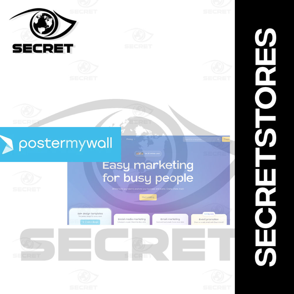 PosterMyWall All-in-One Graphic Design & Video Creation Platform with ...