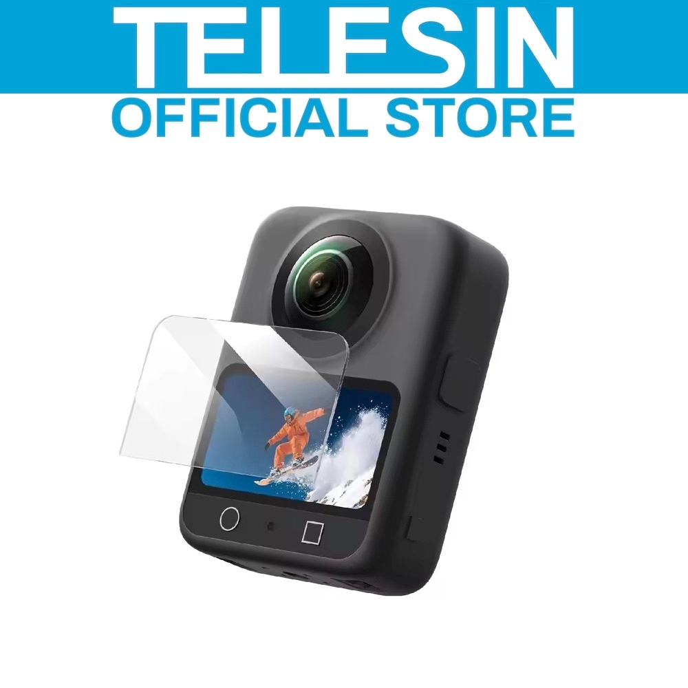 TELESIN Tempered Glass Screen Protector DJI Osmo 360 | Shopee Malaysia