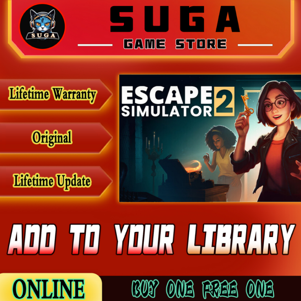 Escape Simulator 2 STEAM | PC Original Game Account | Shopee Malaysia