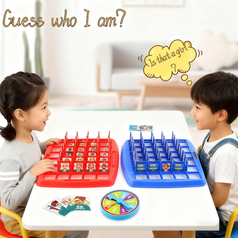 Guess Who Is It ? Board Game for Kids Classic BoardGame Funny Family ...