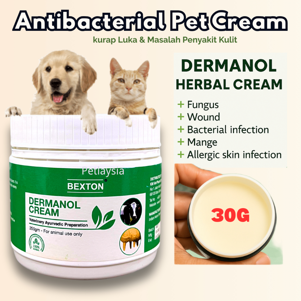 Ubat Kurap Kucing Krim Kurap Kucing Ringworm Cream Kurap Kucing Gatal ...
