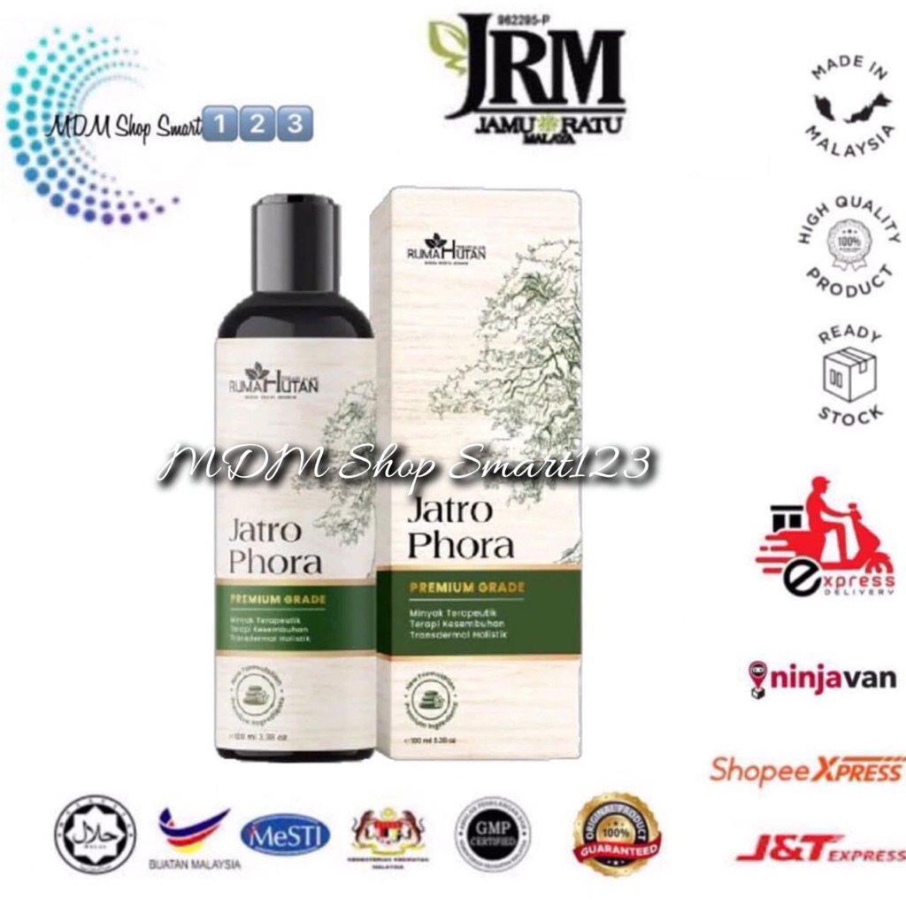 JRM MINYAK JATRO PHORA JAMU RATU MALAYA 💯% ORIGINAL | Shopee Malaysia