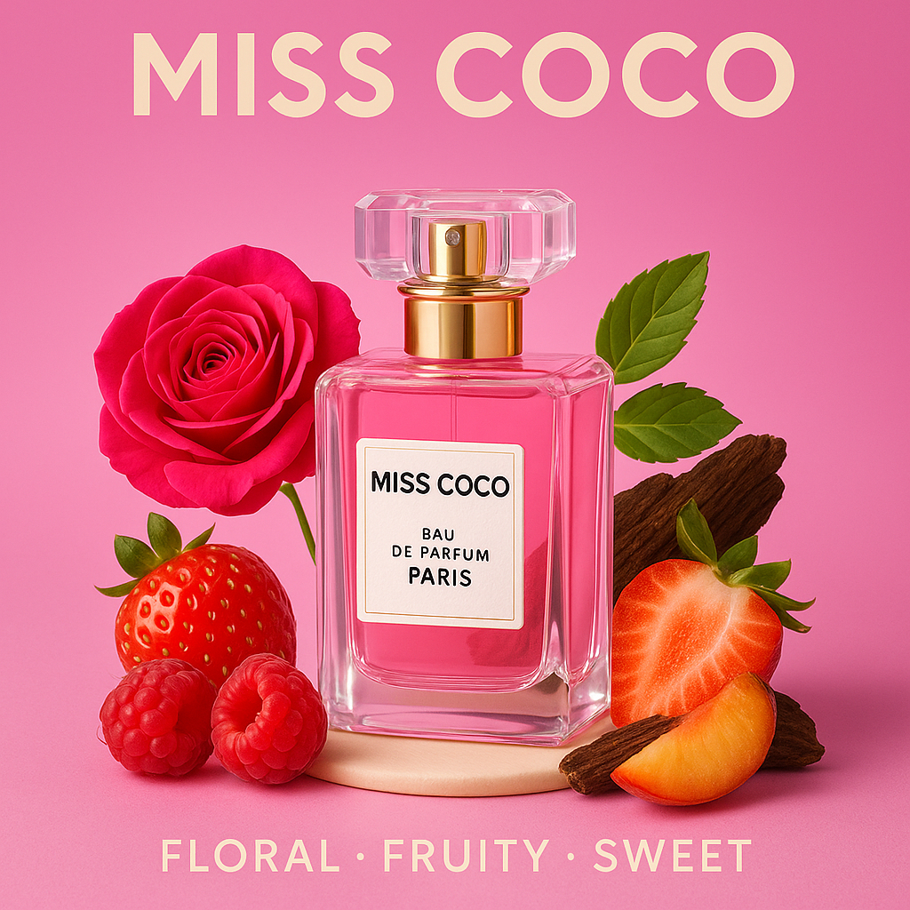 MISS GOCO Floral Fruity Sweet Perfume for Women Long Lasting EDP ...