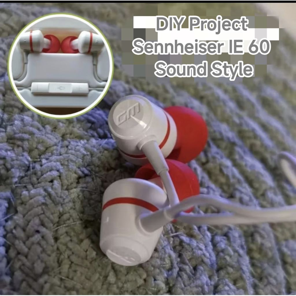Audiophile IEM Earphones Japan Foster Driver IE60-Style Sound Wired ...