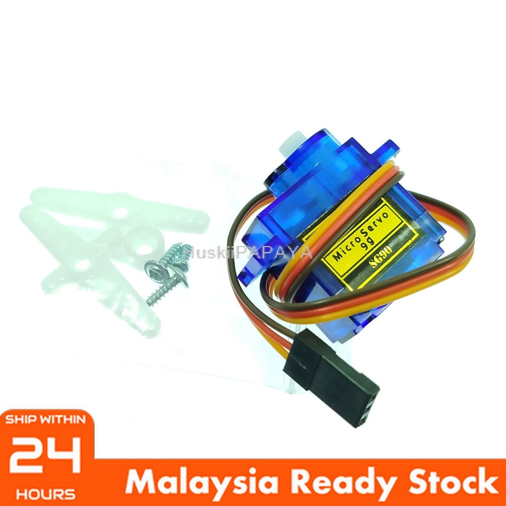 [VAR] SG90 Micro Servo Motor 9G 180° / 360° Compatible DXW90 / TowerPro ...
