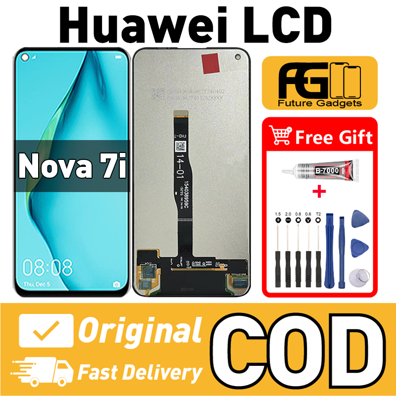 LCD For HUAWEI nova 7i Compatible For ORIGINAL LCD Skrin Touch Screen Replacement | Shopee Malaysia