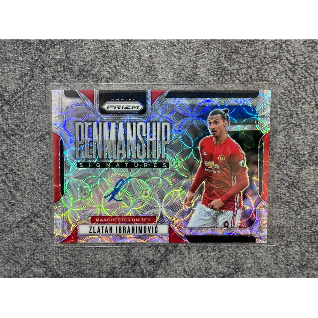 2024-25 Panini Prizm Choice Zlatan Ibrahimovic Auto Manchester United ...