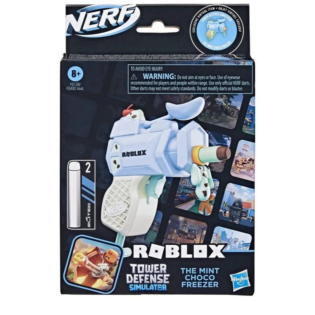 Nerf Roblox Microshot - The Mint Choco Freezer (Tower Defense Simulator ...