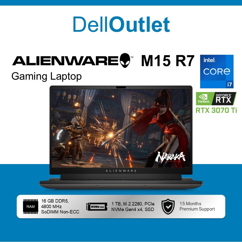 Dell Alienware M15 R7 / X14 Gaming Laptop ( Intel Core i7-12700H / 16GB ...