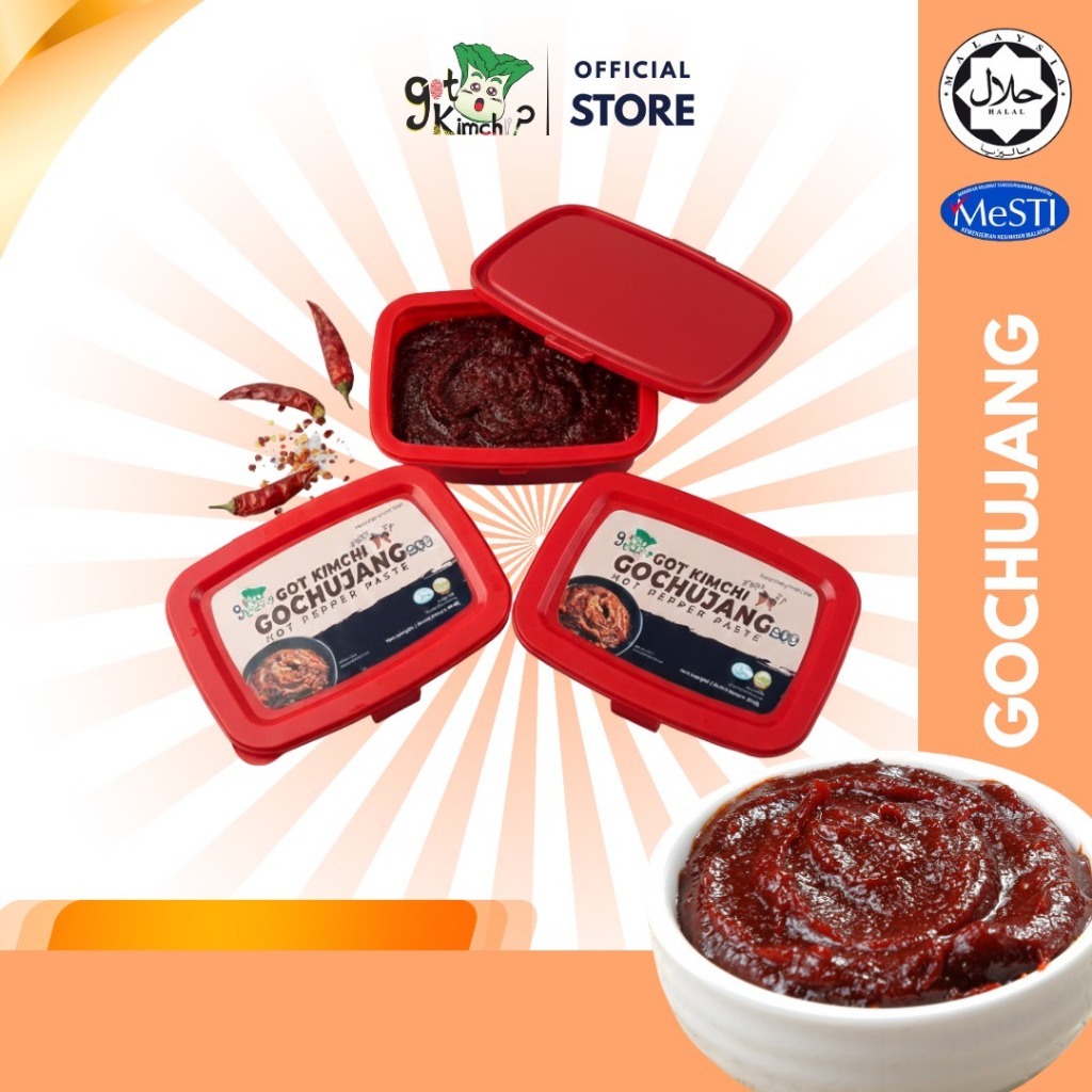 Halal GotKimchi Gochujang Hot Pepper Paste 200g Cili Paste Sajo Haepyo ...