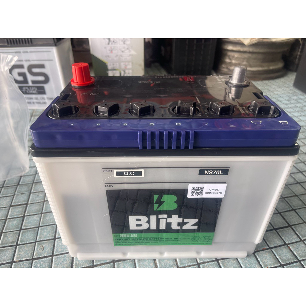 Blitz battery NS70L (WET) | Shopee Malaysia