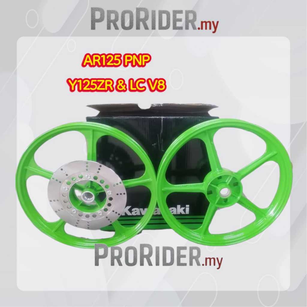 KAWASAKI AR125 SIAP CUSTOM PNP Y125ZR LC135-V8 55C FULL CHOP SPORT RIM ...
