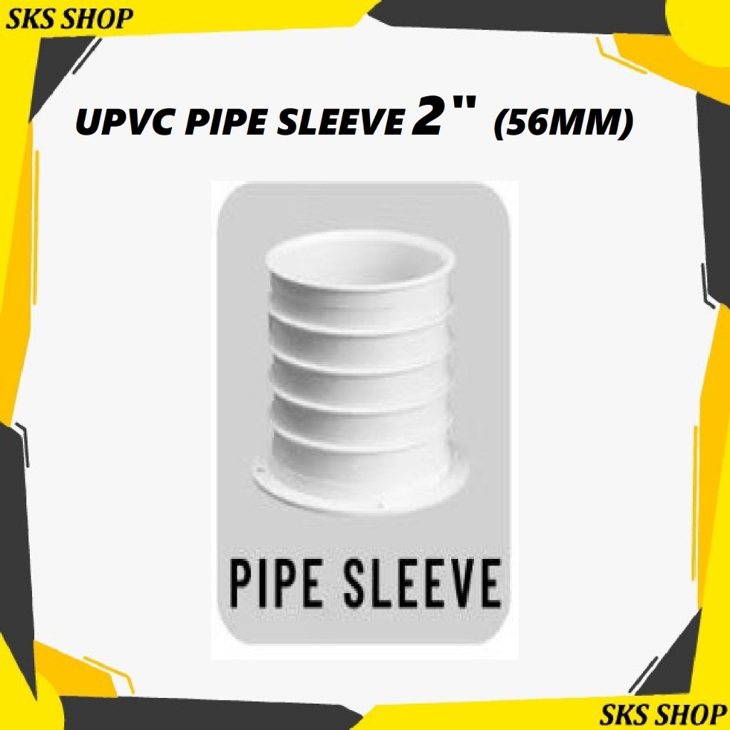 (56mm - 2") UPVC Fitting Paip Sinki Dapur, Paip PVC Putih Elbow Socket ...